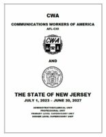 Collective Bargaining Agreement between CWA Local 1037 and The State of ...