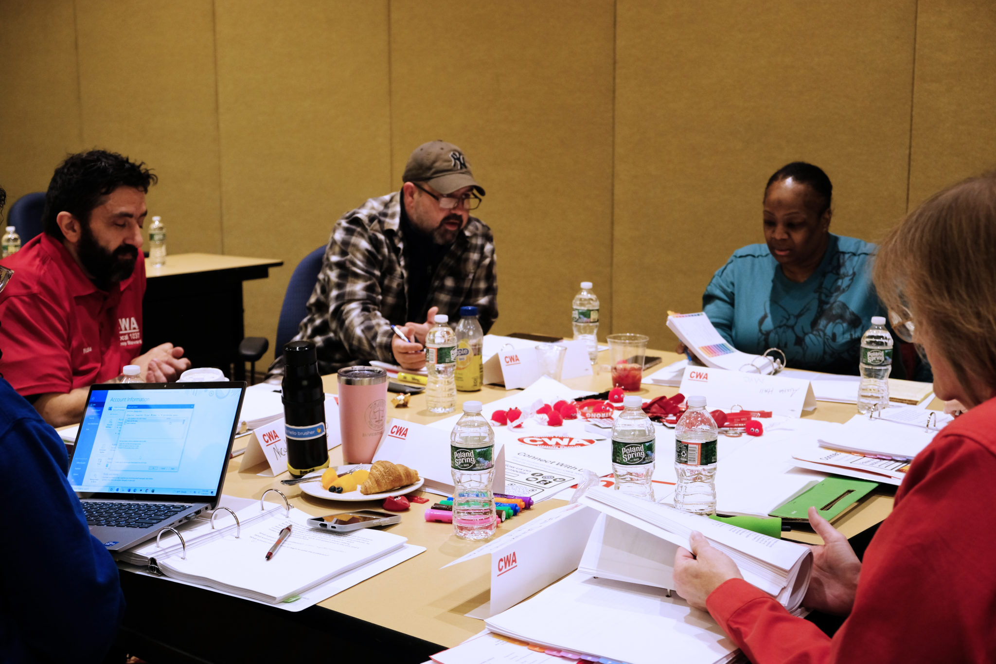 New CWA 1037 Shop Stewards Completed Training - Communications Workers ...