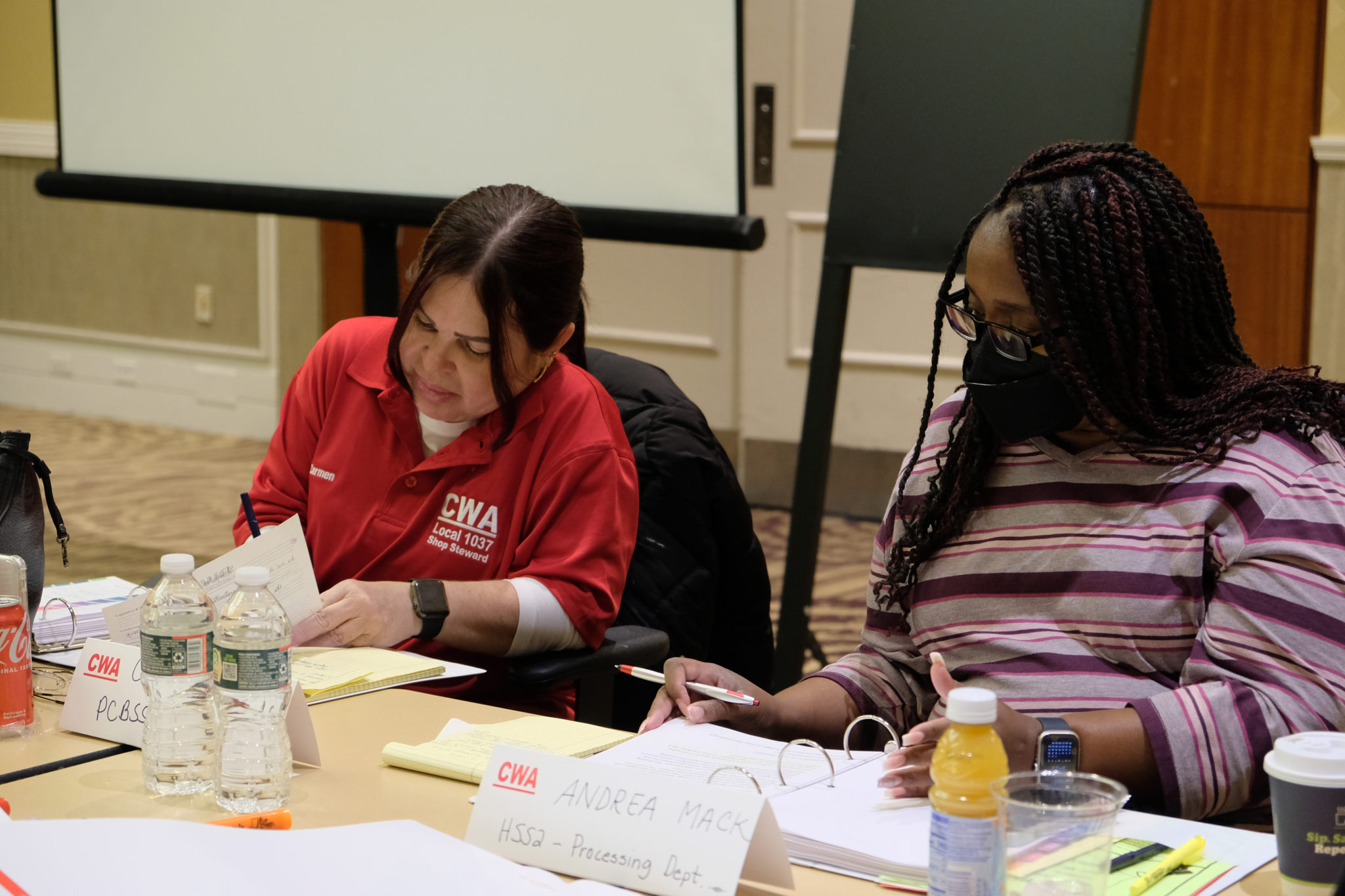 New CWA 1037 Shop Stewards Completed Training - Communications Workers ...